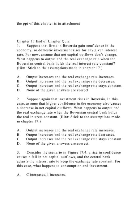 Problem Set 6 Part I Multiple-choice questions 1. Wh.docx