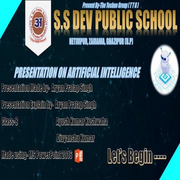 The PPT on AI By The Techno Groups(TTG).pptx