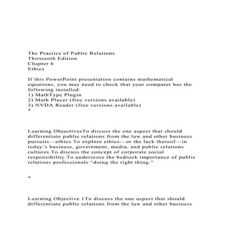 The Practice of Public RelationsThirteenth EditionChap.docx