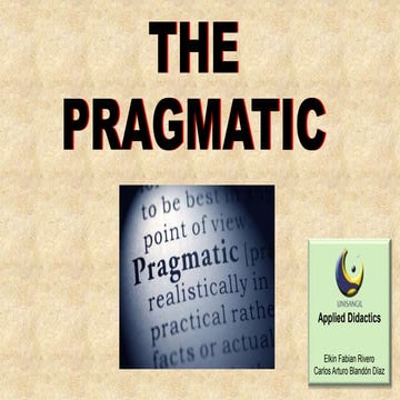 The pragmatic | PPT
