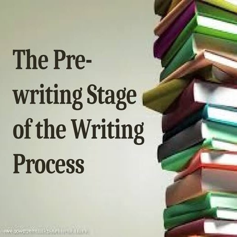 the pre-writing stage of the writing process.pptx