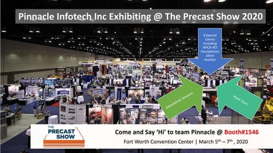 Meet Team Pinnacle @ World of Concrete | Booth #1351 | PPT