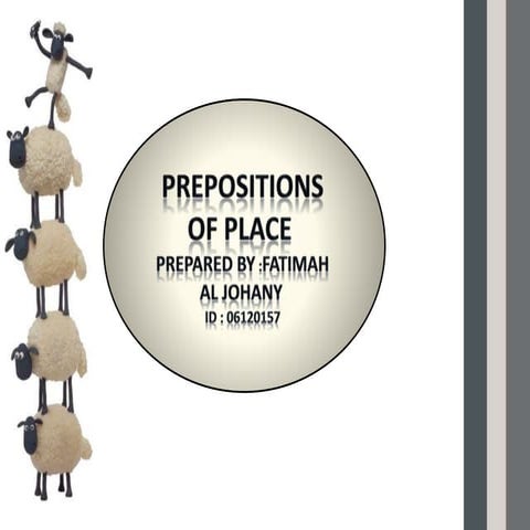 preposition of place | PPTX
