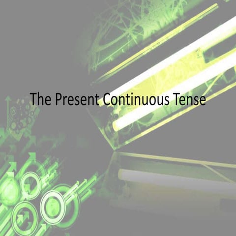 Present continuous | PPT