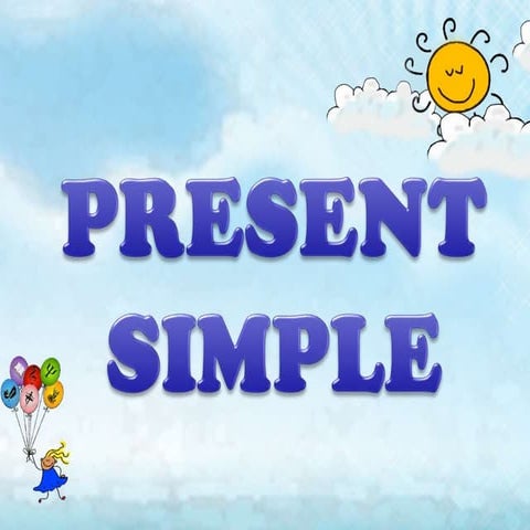 The present simple tense | PPTX