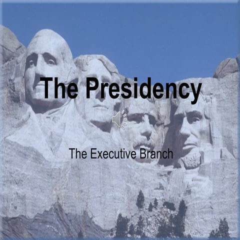 The Presidency | PPT
