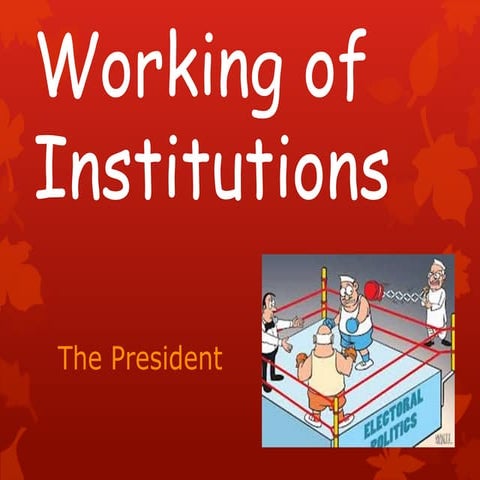 The president | PPT