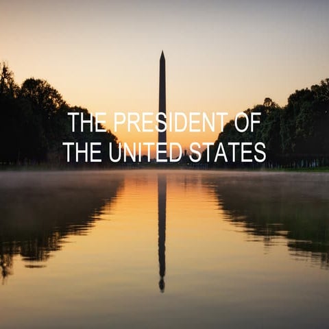 The President Of the United States | PPT