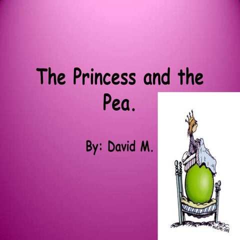 The princess and the pea | PPT