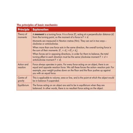 The principles of basic machanics | DOCX