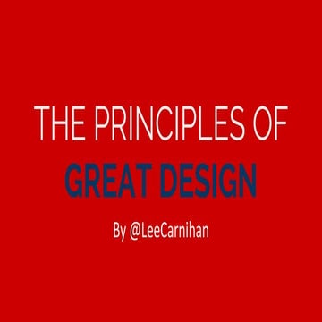 CARP Design Principles