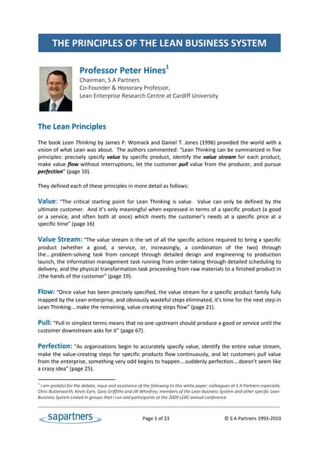 Lean Business Model factsheet | PPT