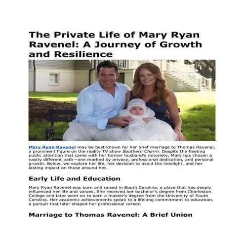 The Private Life of Mary Ryan Ravenel_ A Journey of Growth and Resilience.docx