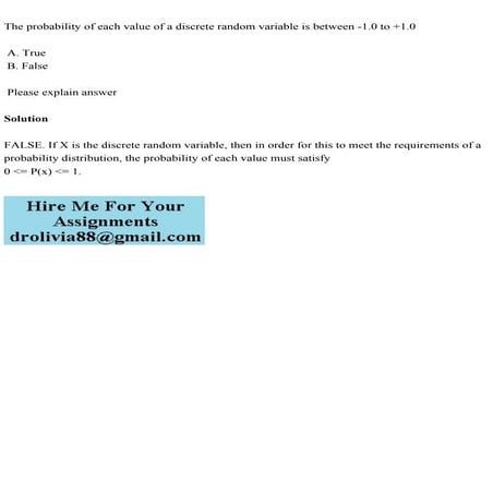 The probability of each value of a discrete random variable is betwe.pdf