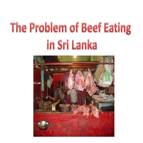 The problem of beef eating | PPT