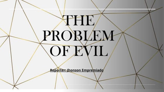 English Presentation The problem of evil.pptx