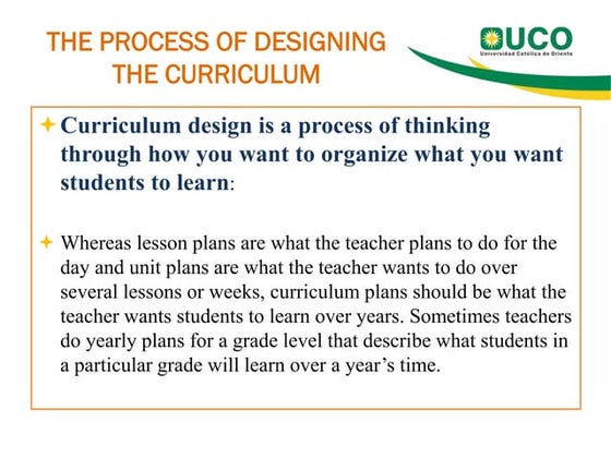 Curriculum and syllabus design | PDF | Educational Assessment | Education