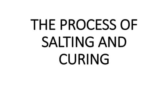 Food processing 9_fermentation and curing.pptx | Cooking | Food & Drink