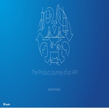 The Product Journey of an API | PDF