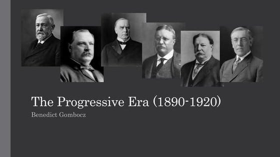 The Progressive Era Reforms | PPTX