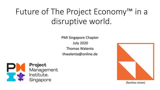 PMI Africa - Stakeholders in The Project Economy | PPT