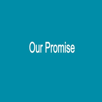 Our Promise | PPTX
