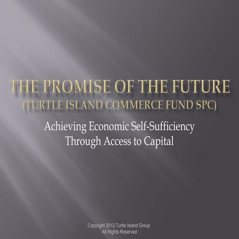 The promise of the future | PPT | Business Accounting & Finance | Business