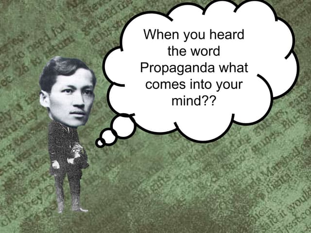Jose Rizal (Propaganda Movement) | PPTX