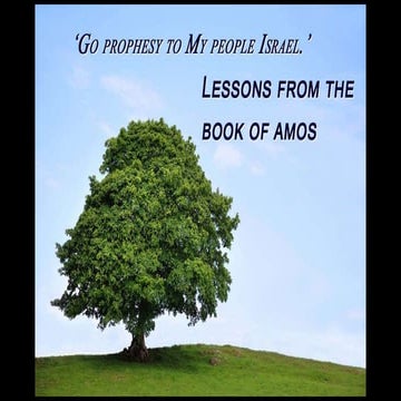 The Prophet Amos | PPTX