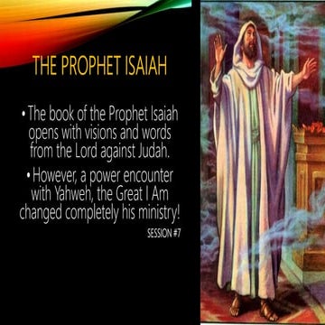 The prophet isaiah | PPTX