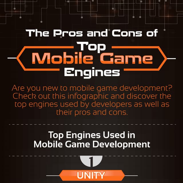 The Pros and Cons of Top Mobile Game Engines [Infographic] | PDF