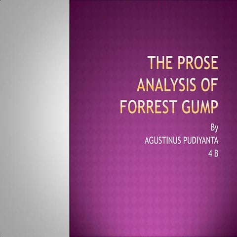 forrest gump | PPTX