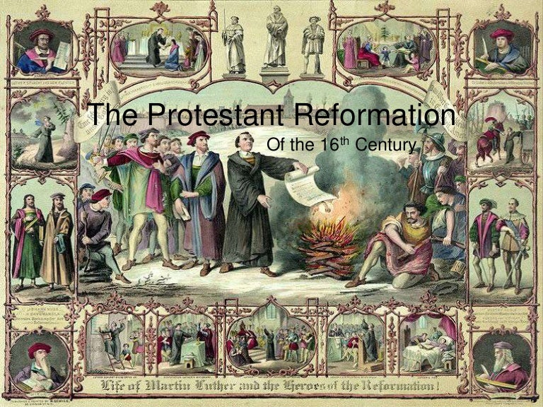 The protestant reformation powerpoint