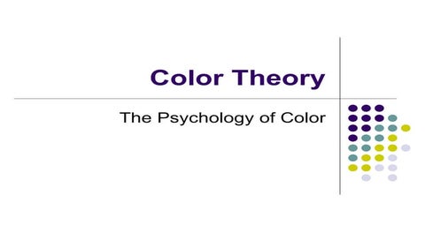 Color Psychology | PPT