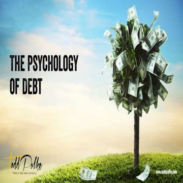 The Psychology of Debt | PPTX