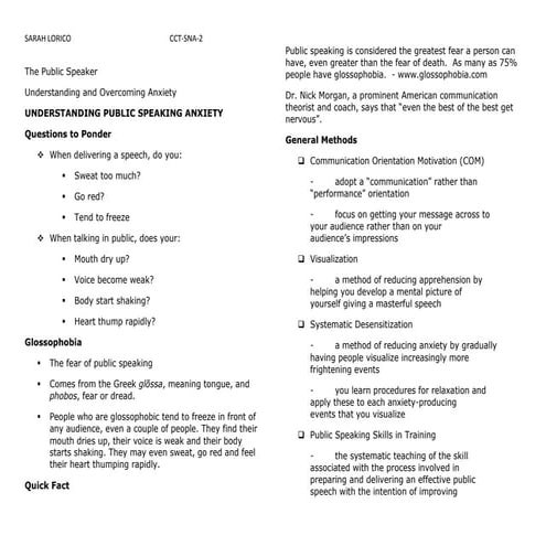 public speaking | PPT