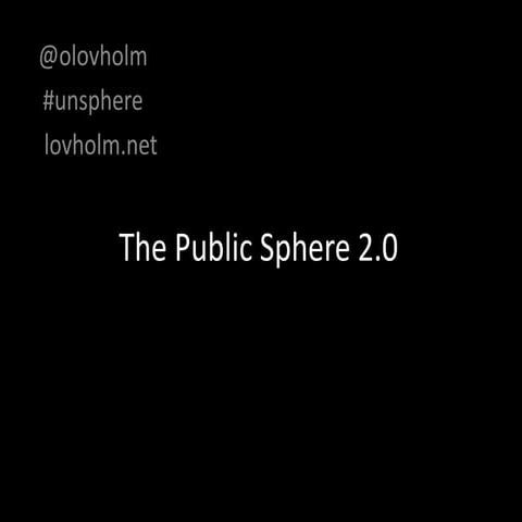 Public Sphere | PPTX