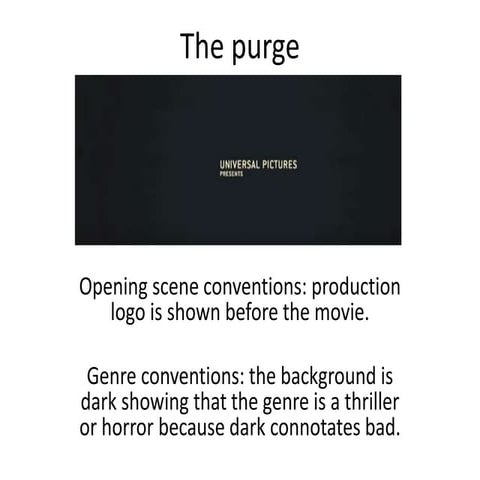The purge | PPTX
