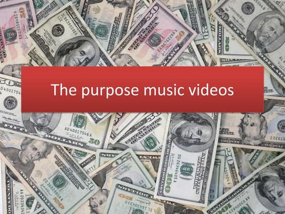 Music Video Promo Package Examples | PPT