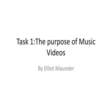10 iconic music video still frames | PPT