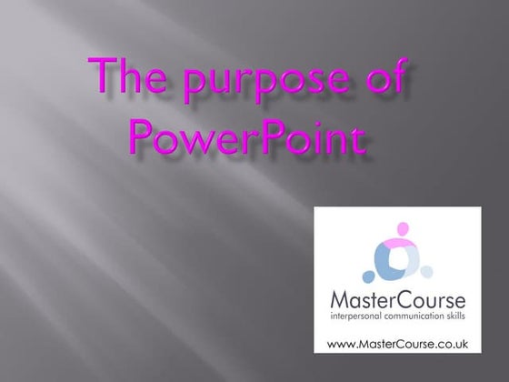 Introduction to microsoft power point 2007 | PDF