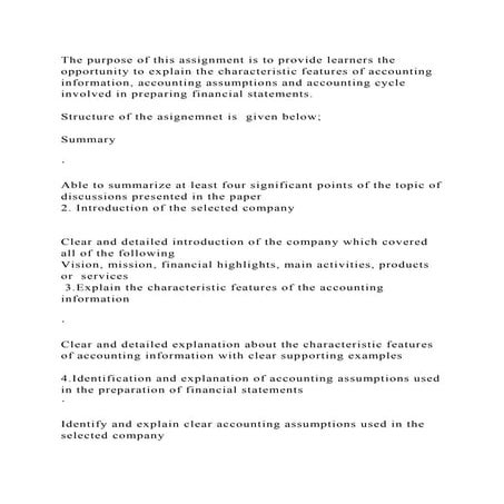The purpose of this assignment is for you to identify current exampl.docx