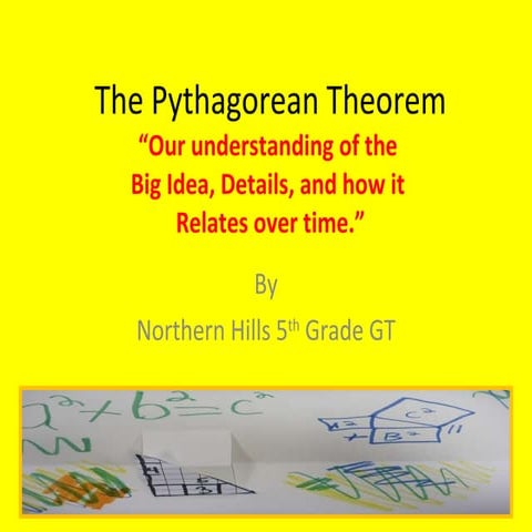 The pythagorean theorem | PPT