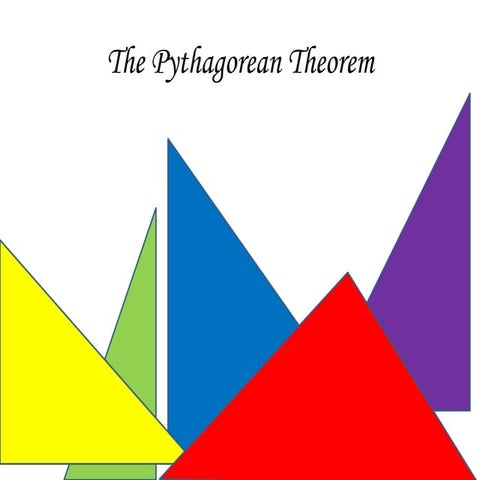 The pythagorean theorem (2) | PPT