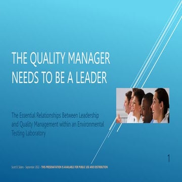 The Quality Manager Needs to be a Leader (edited 03252023).pptx