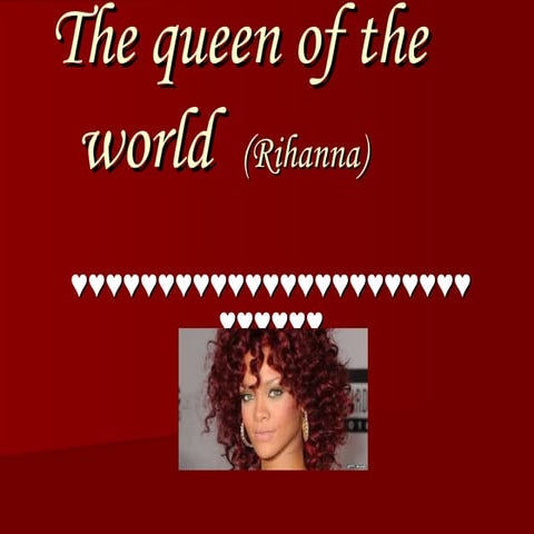 Rihanna (The queen) | PPT | Celebrity Relationships | Pop Culture