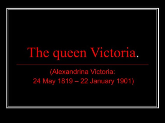 Queen victoria | PPT