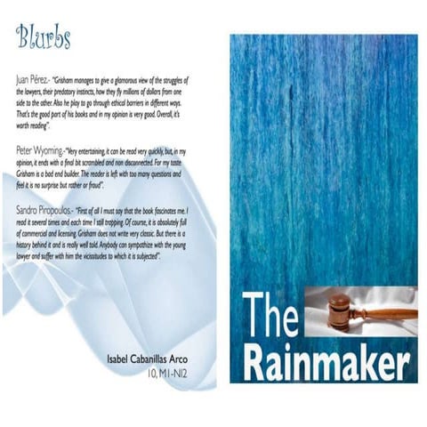 The rainmaker | PPT