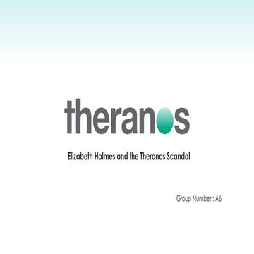 Theranos Scandal_An Analysis of Leadership and Corporate Accountability ...