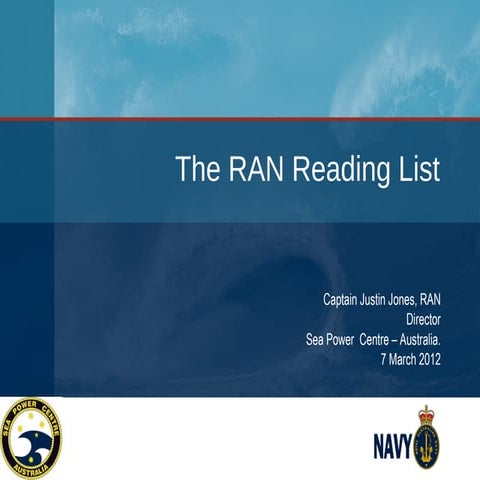The RAN reading list | PPT